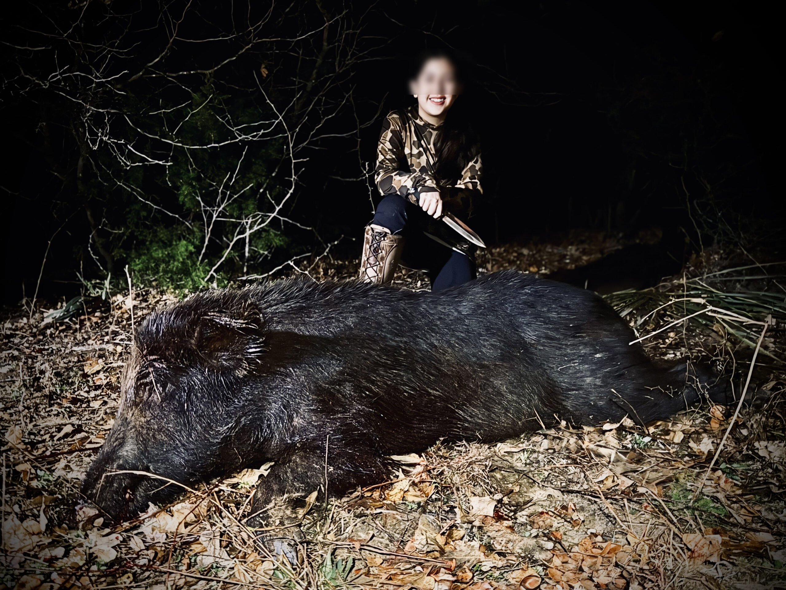 Hog Hunt with Cold Steel - Texas Outdoors by the Coker Boys